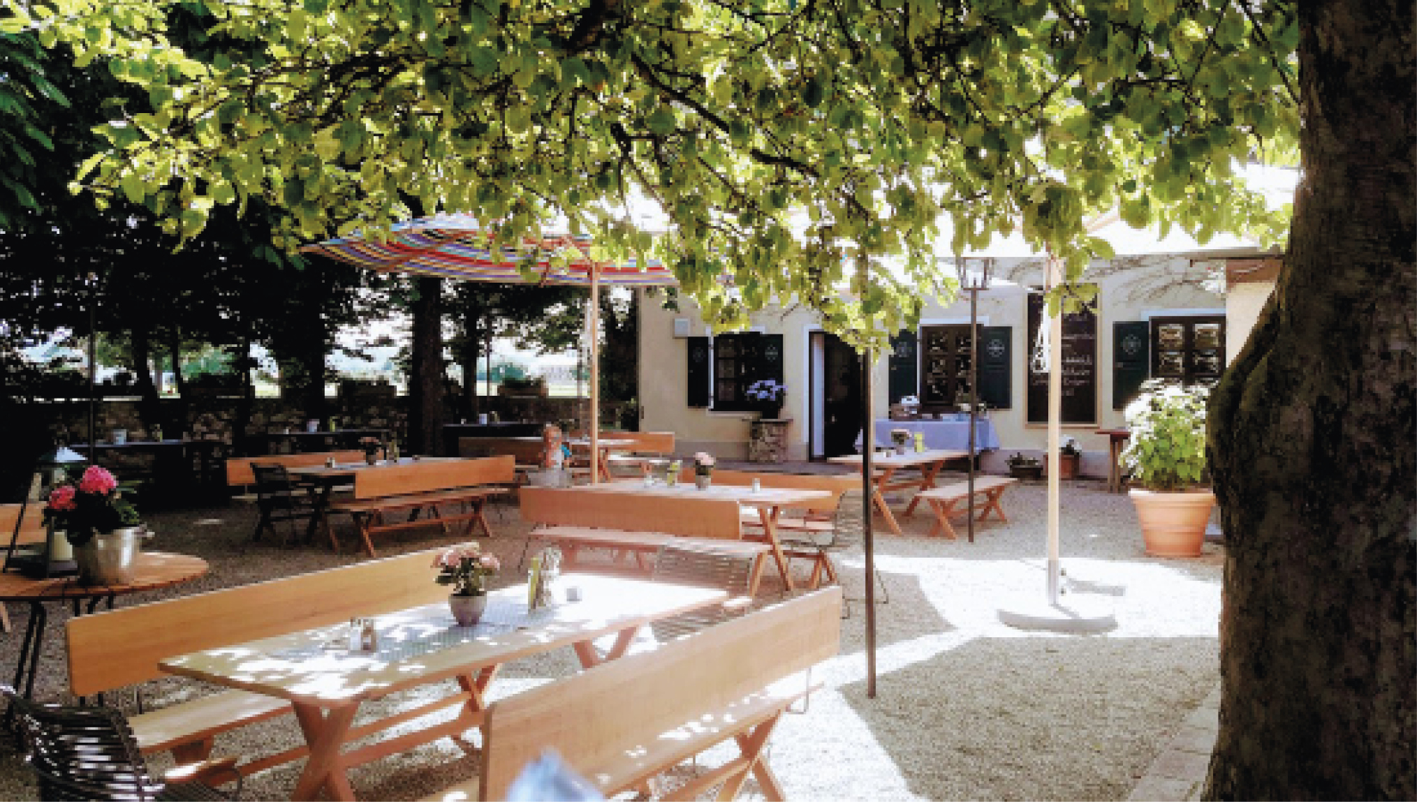 Das Leben feiern - Der Biergarten | Landhaus Weihenlinden